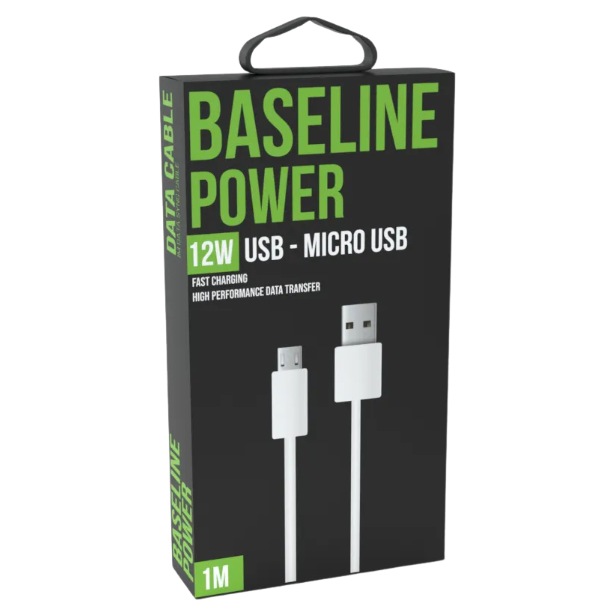 כבל סנכרון וטעינה מיקרו BASELINE -USB